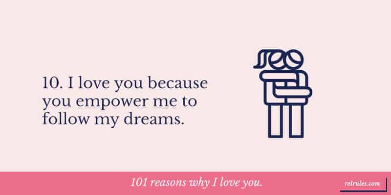 101 Reasons Why I Love You