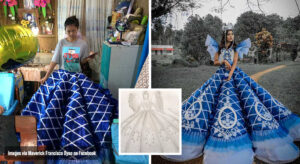 Brother Creates an Amazing Prom Dress for His Sister Because Their ...