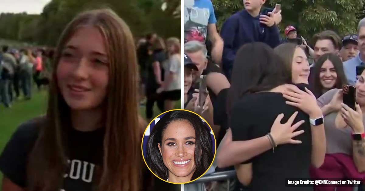 Teenage Girl Shared a Heartwarming Embrace with Meghan Markle and said ...