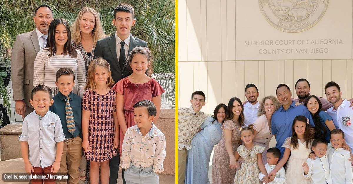 Foster Couple with 5 Kids Adopts 7 Siblings Whose Parents Died in Car Crash