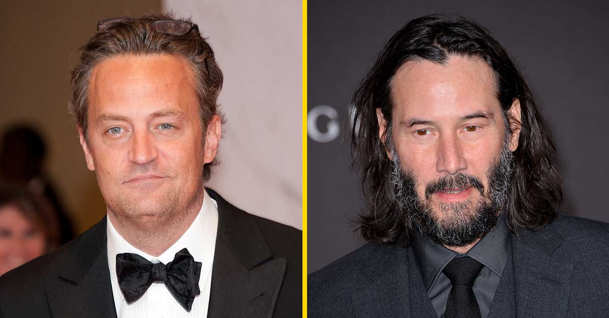 Matthew Perry says He’s Sorry for Revealing Bitter Feelings About Keanu ...