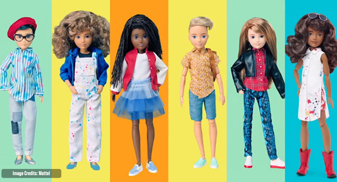 Barbie Makers Introduce Gender Neutral Line of Barbie Dolls